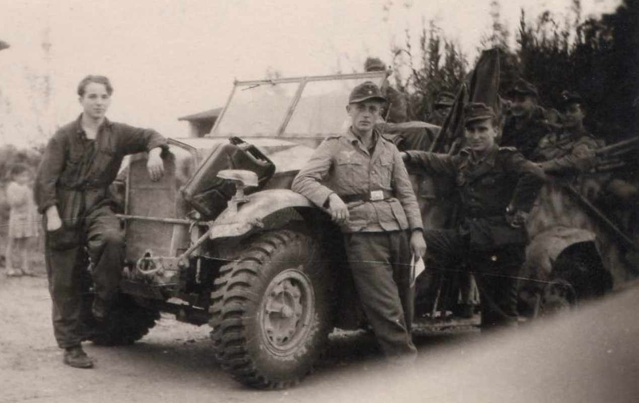 Captured Morris CS8 in good camo Italy 1944 p2 — Postimages