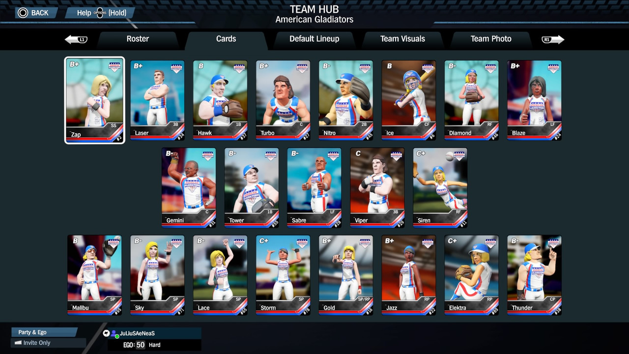 americangladiators players — Postimages