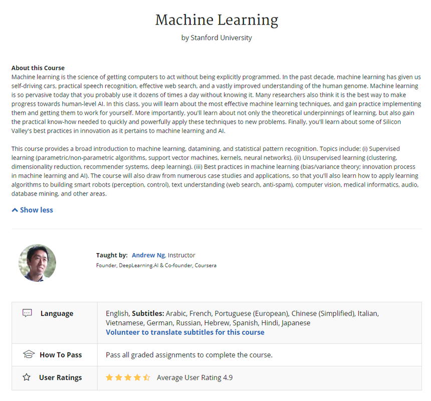 GitHub - nathan-mohapatra/coursera-machine-learning: Coursera Machine Learning content