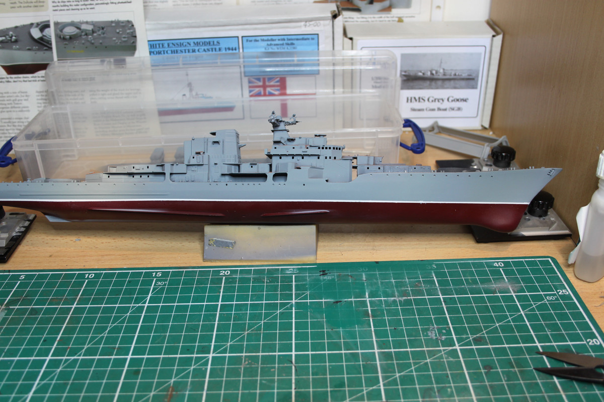 USSR Sovremenny 956 Destroyer - Work in Progress - Maritime ...