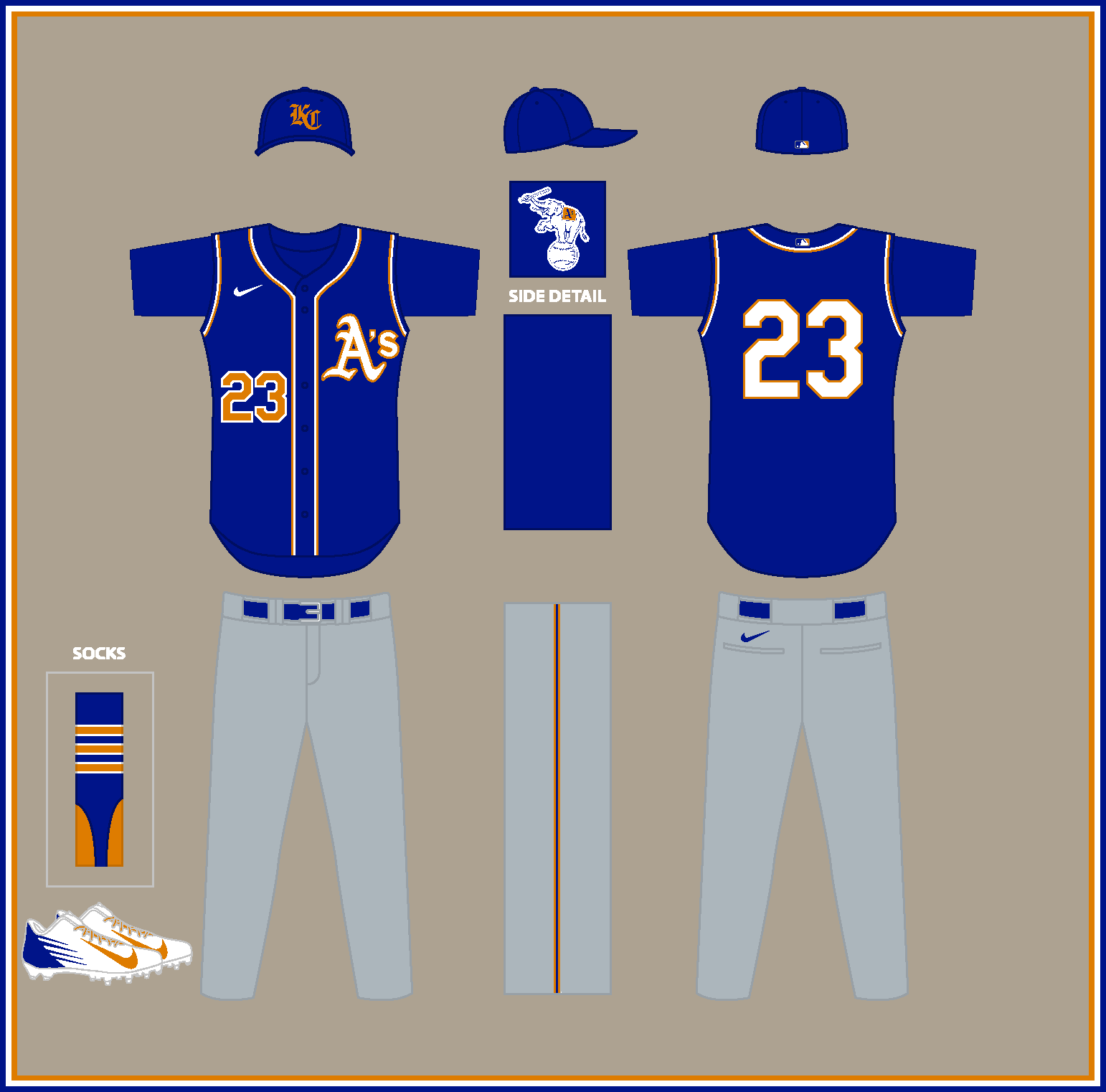 MLB Reverse Relocations! (Charlotte A's 3/24) - Concepts - Chris ...