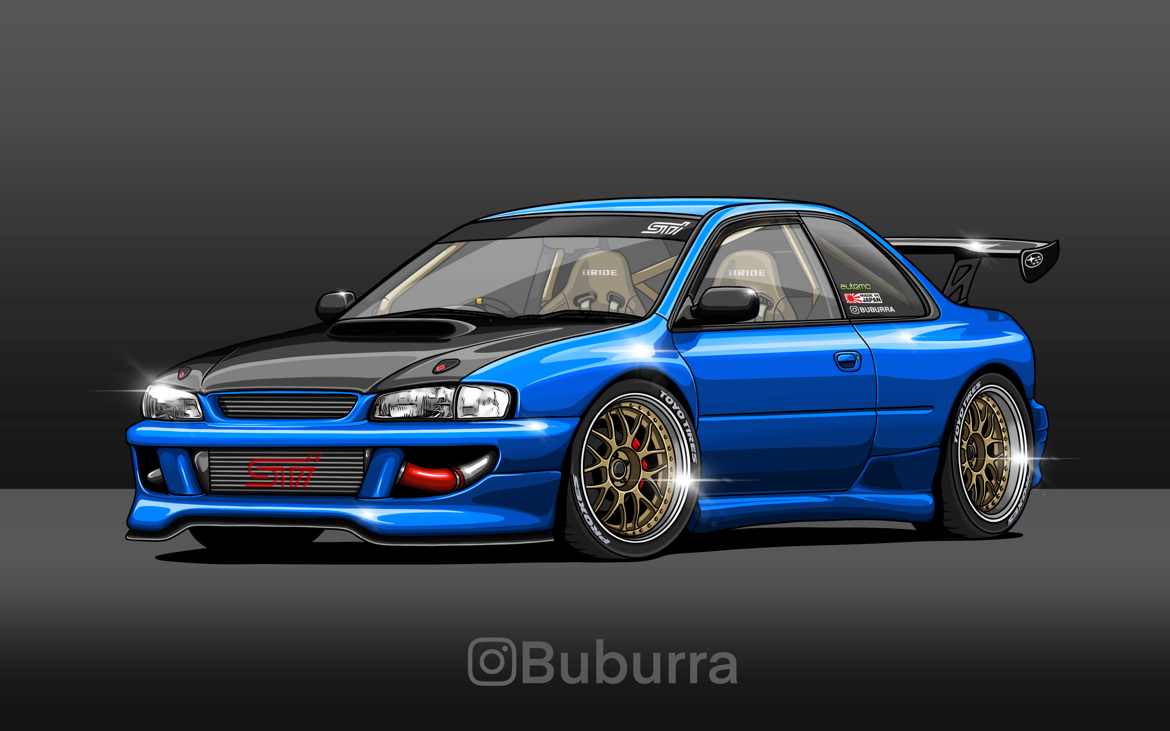Subaru impreza 22b STI : r/JDM