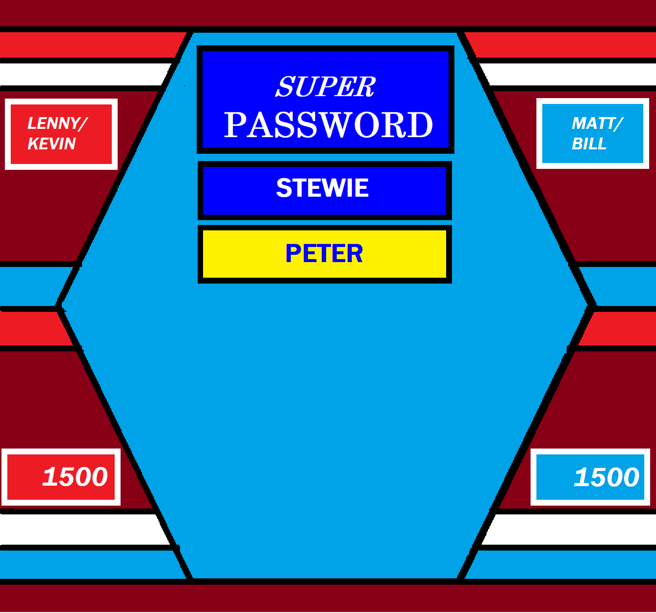 Super Password Sudden Death — Postimages
