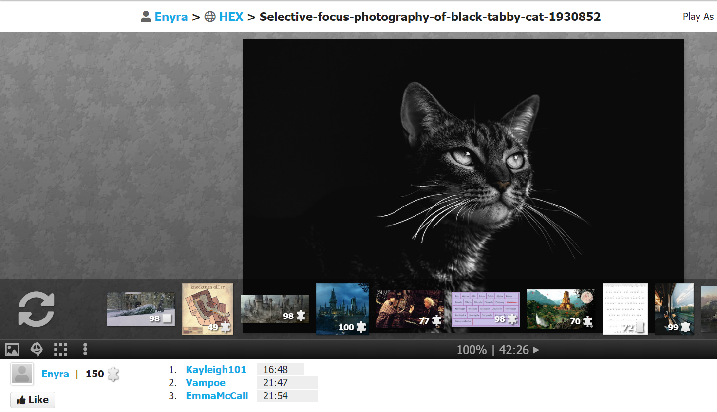 Cat FC 1 22 20 Cat jigsaw Task 2 — Postimages