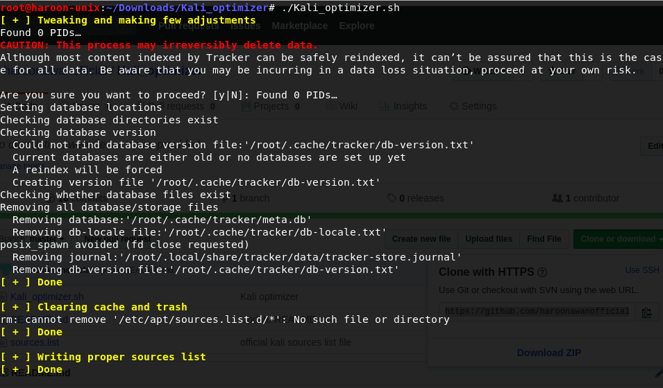 GitHub - prosecurity/Kali-optimizer: Optimize Kali for performance