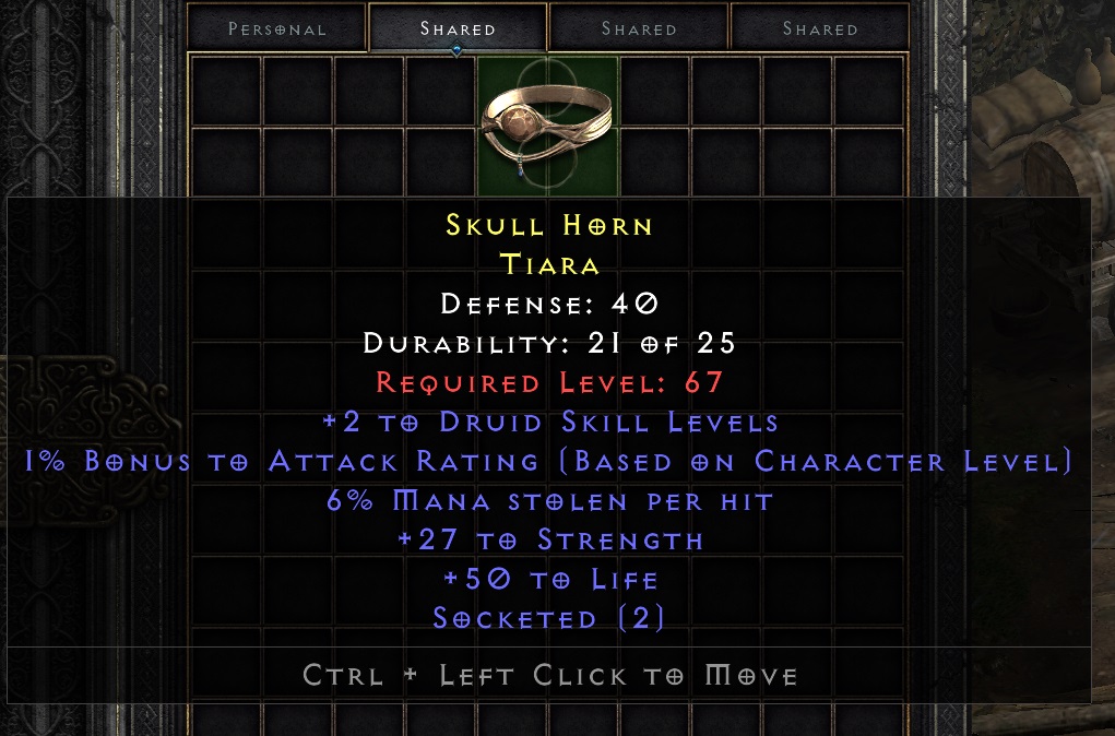 Skull Horn No1 Dru Visio - Topic - d2jsp