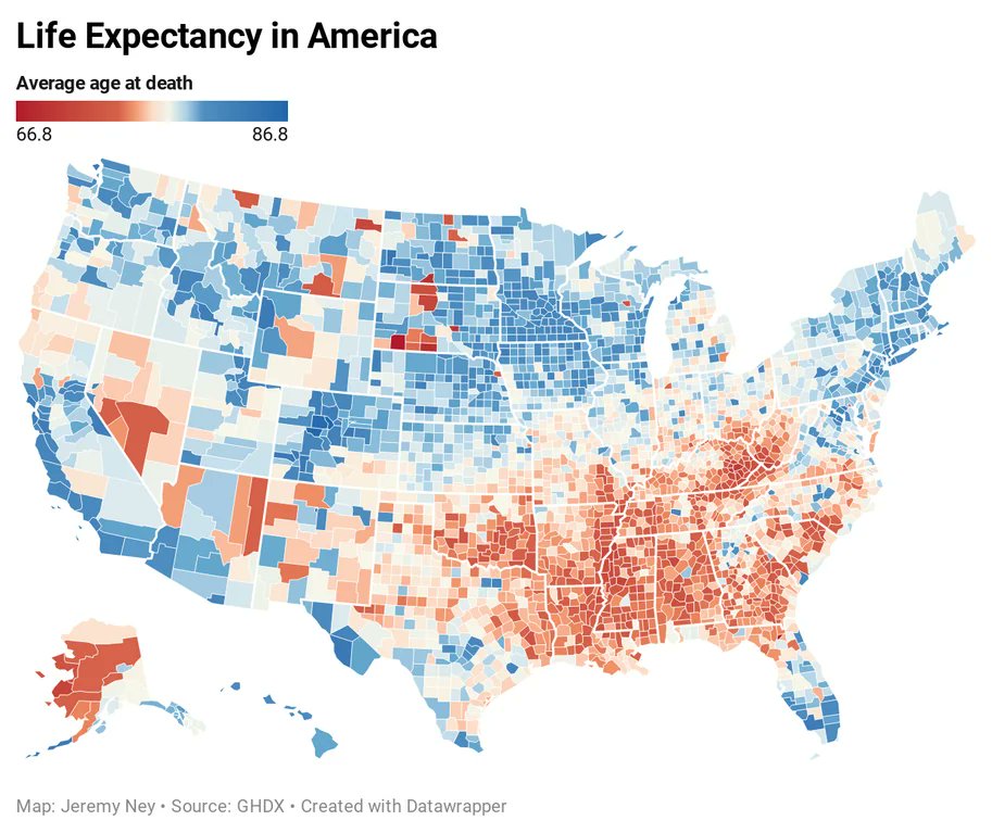 Kitchen Sink- ENTER WITH CAUTION - Red State/Blue State Map of America