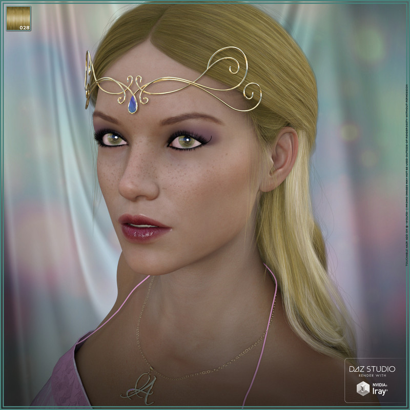 Touchable Adeline 2025 - Free Daz 3D Models