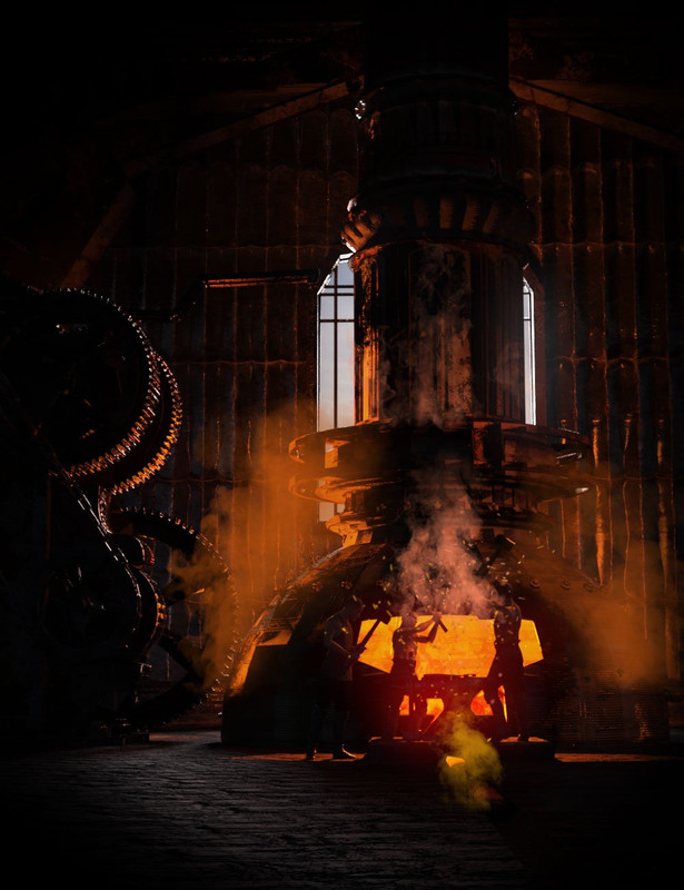 (FILLED) Forge - Free Daz 3D Models