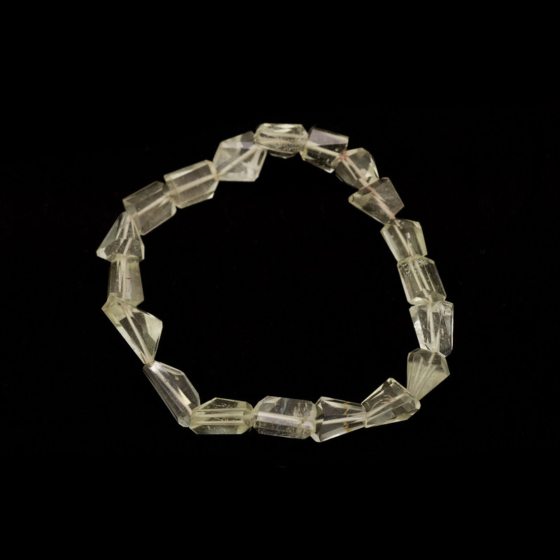 Handcrafted Desert Libyan Glass Bracelet - Natural Gemstone Beads ...