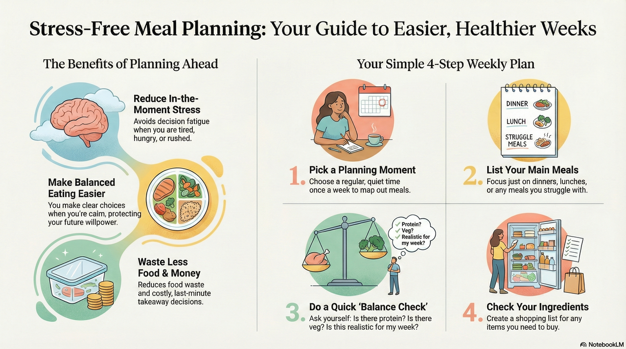 Planning Your Meals in Advance - Eat, Move, Be Happy - Health Behaviour ...
