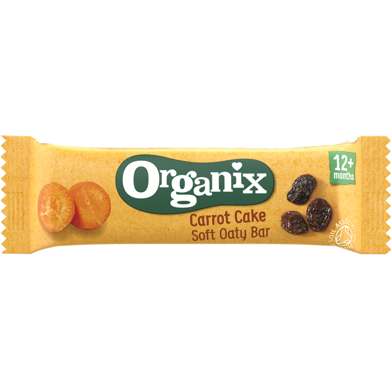 Organix Soft Oaty Bar Carrot Cake — Postimages