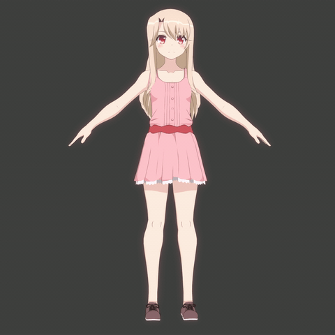 Horizontally Spinning Illya : r/FatePrismaIllya