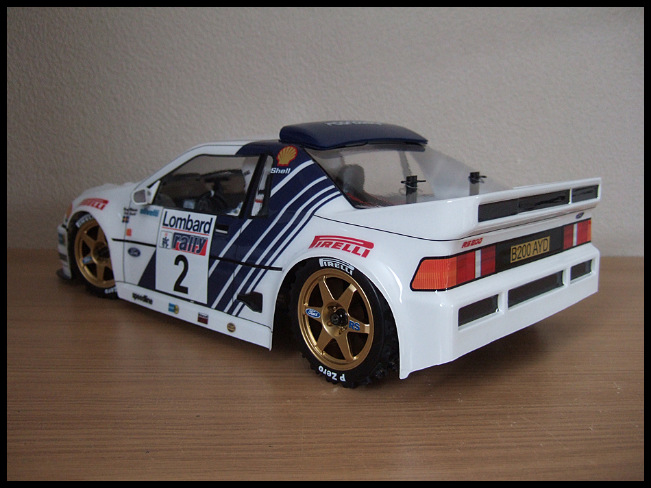RCON Ford RS200 Shell Build - Rallying - MSUK RC Car Forum