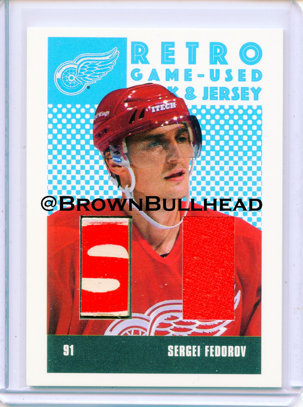Stick Jersey RSJ 28 Sergei Fedorov Detroit Red Wings COPY 4 A — Postimages