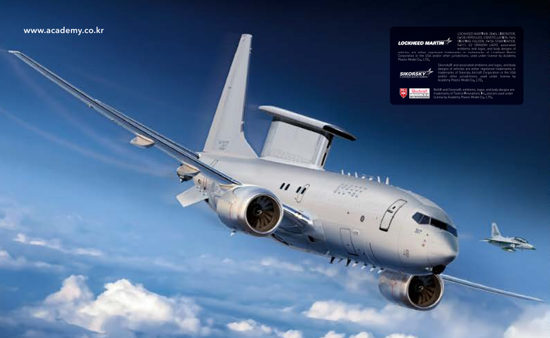 1/144 - Boeing E-7A Wedgetail/E-737 Peace Eye by Academy - E-737 ...