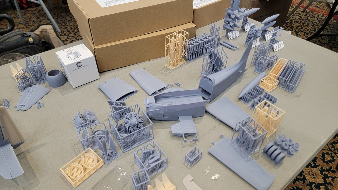 1/32 & 1/48 - Douglas AD-5/A-1E Skyraider 3D printed kits by TT ...