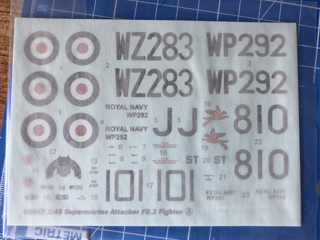 1/48 Trumpeter Attacker - Work in Progress - Aircraft - Britmodeller.com
