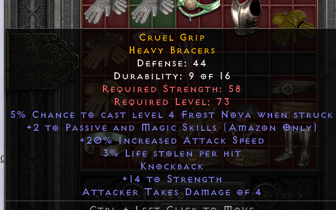 Kb Gloves - Topic - d2jsp