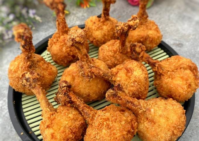 These type of mini crispy chicken drums who like as well ...