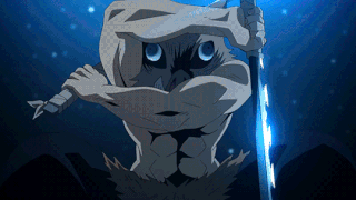 kimetsu no yaiba ⌝ | Inosuke Hashibira | 嘴平 伊之助 | Boar head mask ...