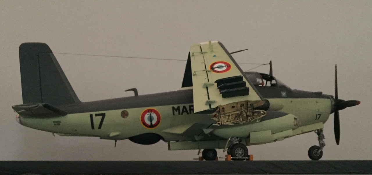 FM 1/48 BREGUET ALIZE AERONAVALE - Non-LSP Works - Large Scale Planes