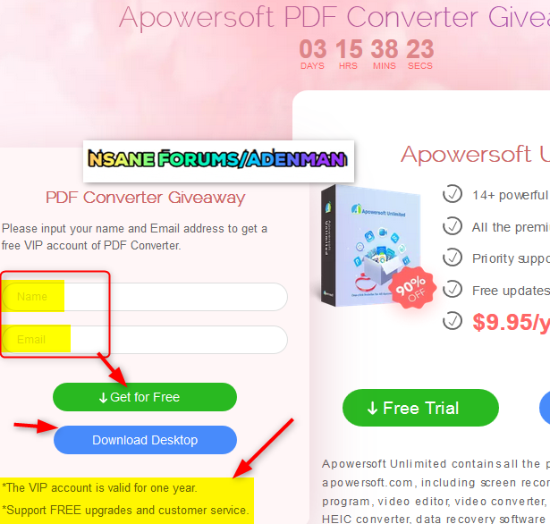 [Expired] Apowersoft PDF Converter (VIP account + Support & customer service) - Giveaways ...
