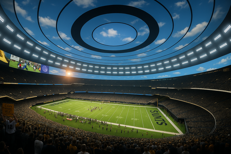 Superdome Final Modernization Concept | New Orleans Saints ...