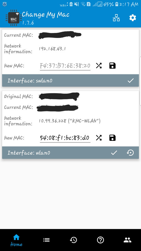 Network Interface (swlan0) | XDA Forums