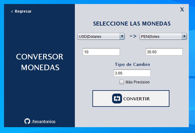 GitHub - leoantonios/ChallengeConversor: Conversor de Monedas - Challenge ONE