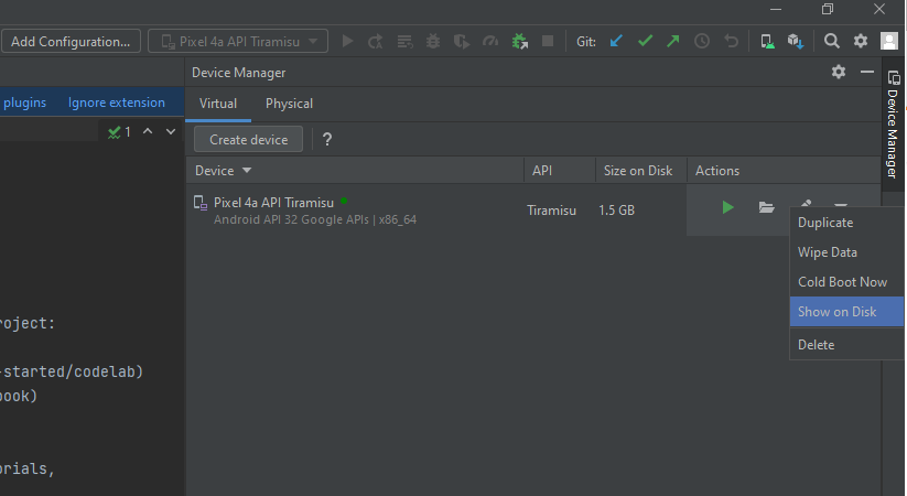 Solution to INSTALL_FAILED_INSUFFICIENT_STORAGE error on Android - Stack Overflow