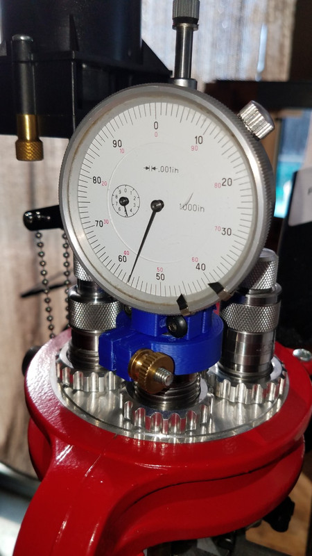 3D printed a dial indicator holder