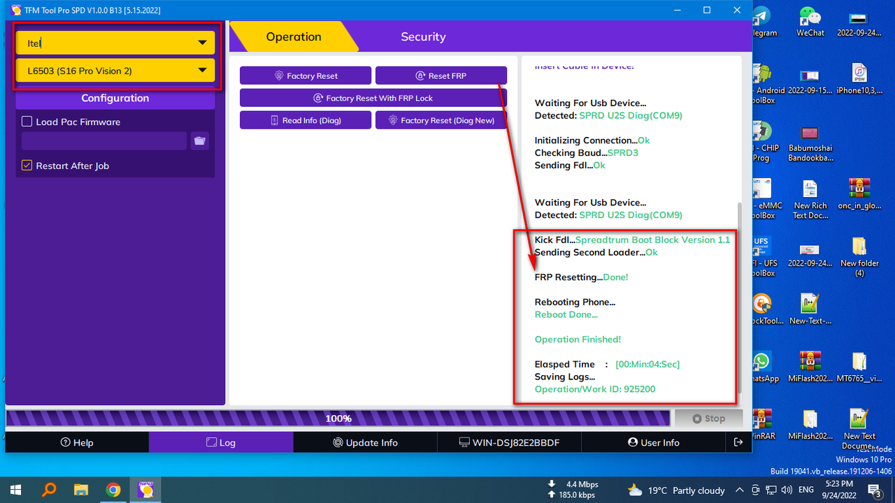 GSM-Forum - Itel vison pro 2 l6503 frp remove done in one click with ...