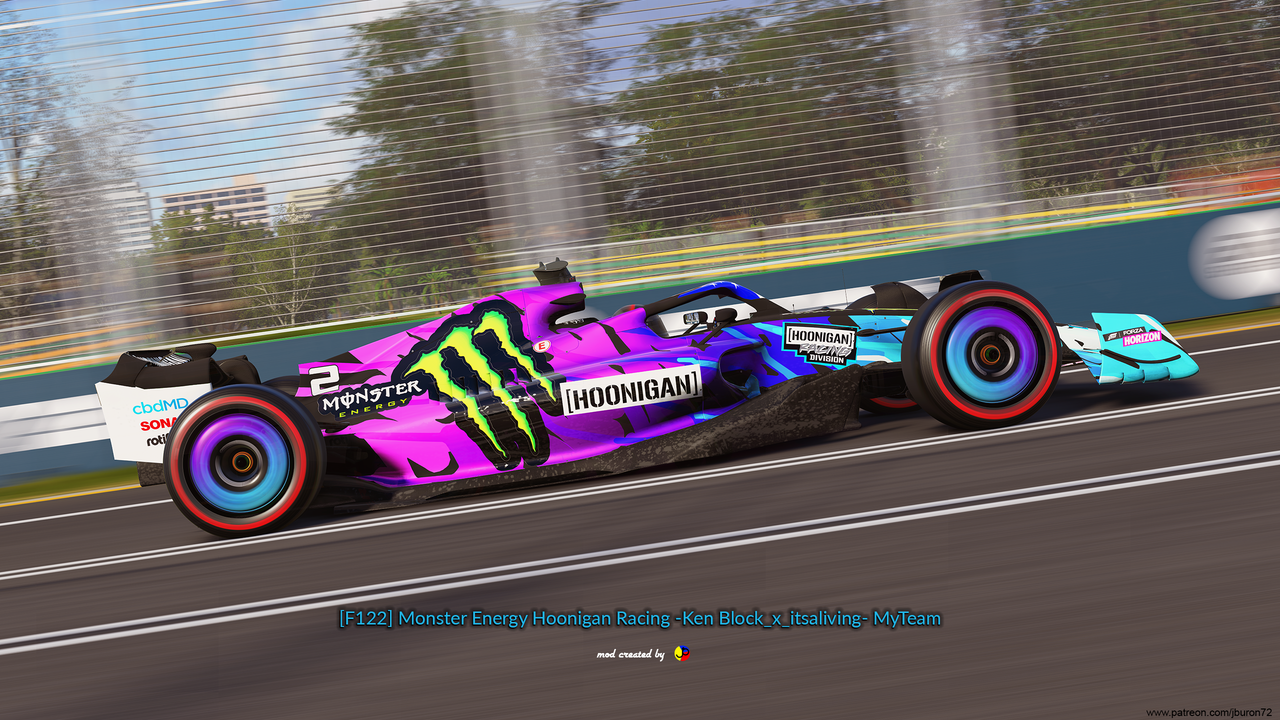 [F1 22]Hoonigan Racing Ken Block x Itsaliving MyTeam -gallery- – When ...