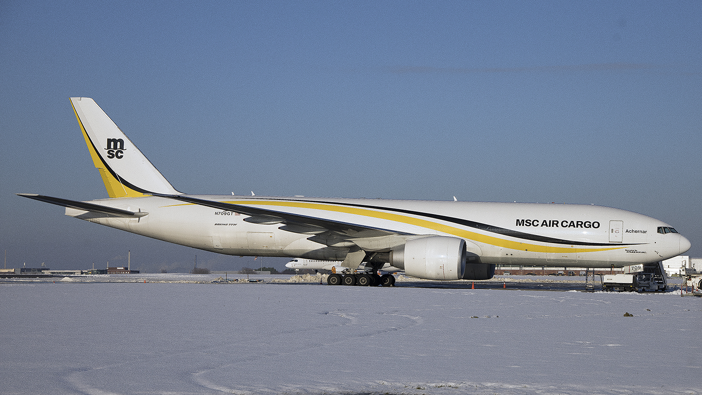 B777 F N709 GT ATLAS AIR OPF MSC AIR CARGO EHBK 250110 — Postimages