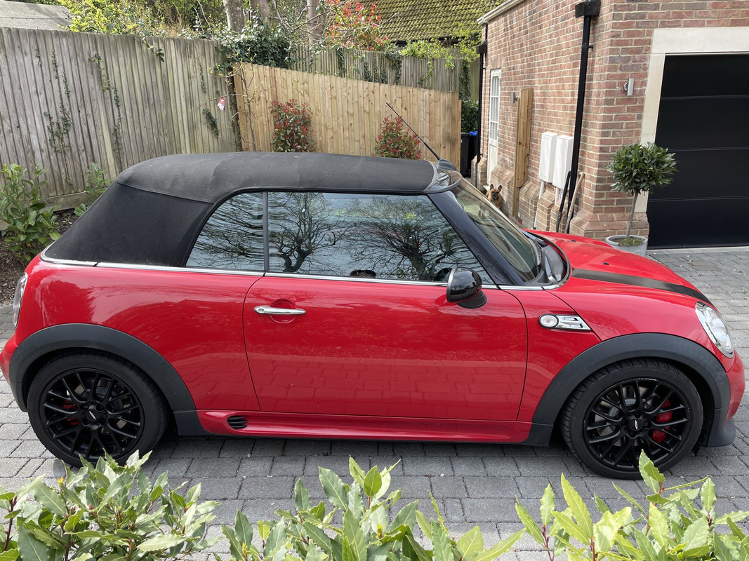 R56 Mini Convertible John Cooper Works / Red / 11/2011 / 37,000 miles ...