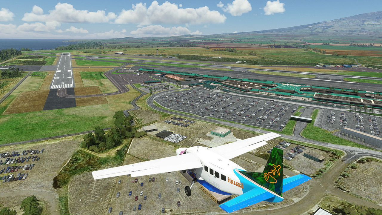 Hawaii-Maui flight from PHJH to PHOG - Community Screenshots - Orbx ...