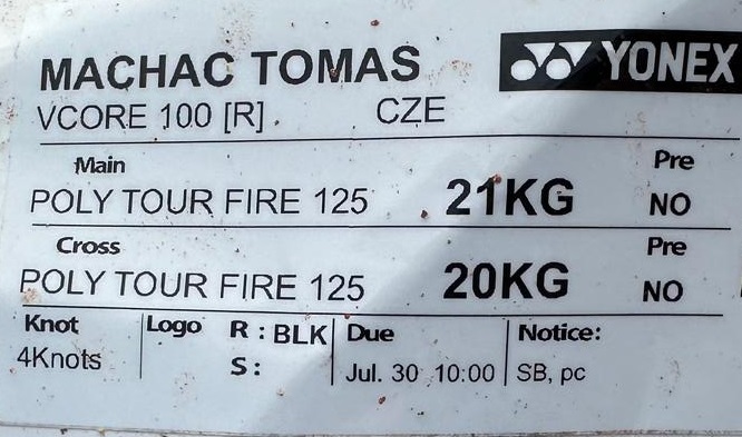 Tomas Machac racquet? | Talk Tennis