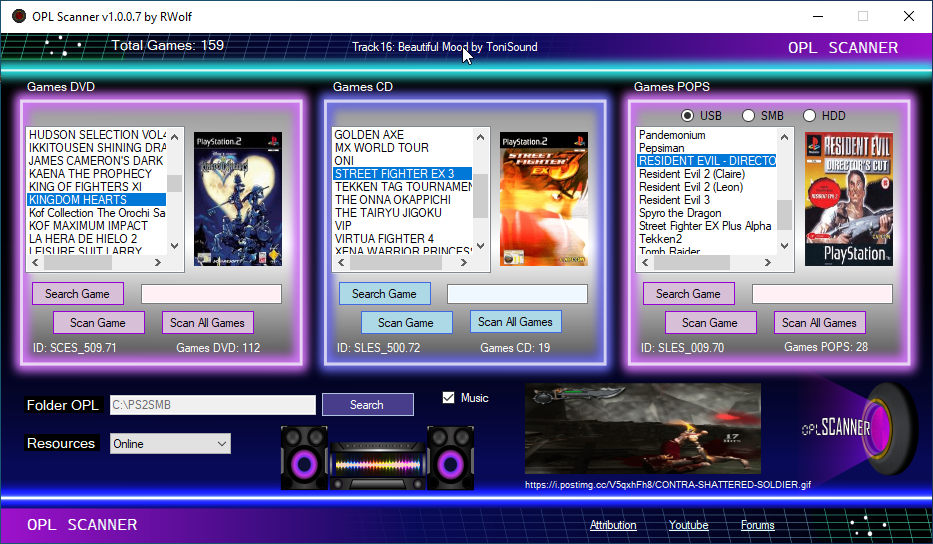PS2 - OPL Scanner | PSX-Place