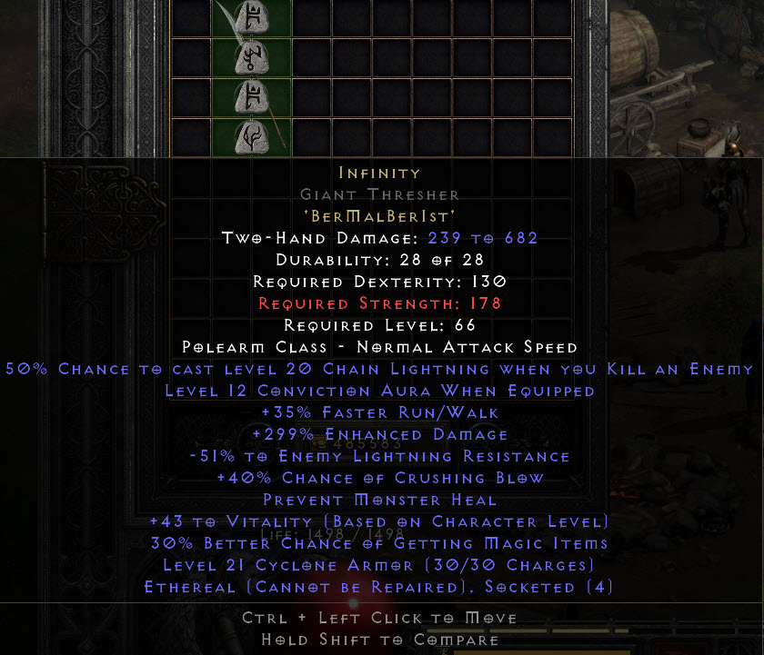 Eth Infinity Giant Tresher - Topic - d2jsp