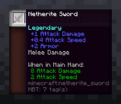 Item Modifiers [1.17-1.19] Minecraft Data Pack