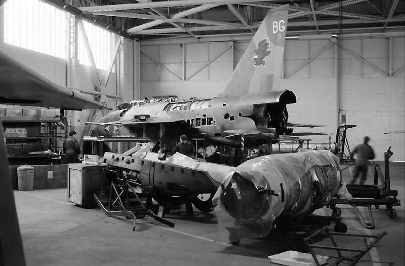 WGAF JG-74 F-4F Phantom exchange 11Sqdn. Binbrook March 1985 ...