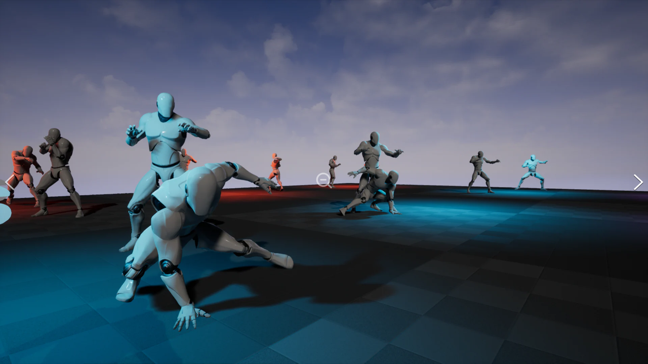 [ Unreal Engine Animation ] Close Combat Animset 2025 - Free Daz 3D Models