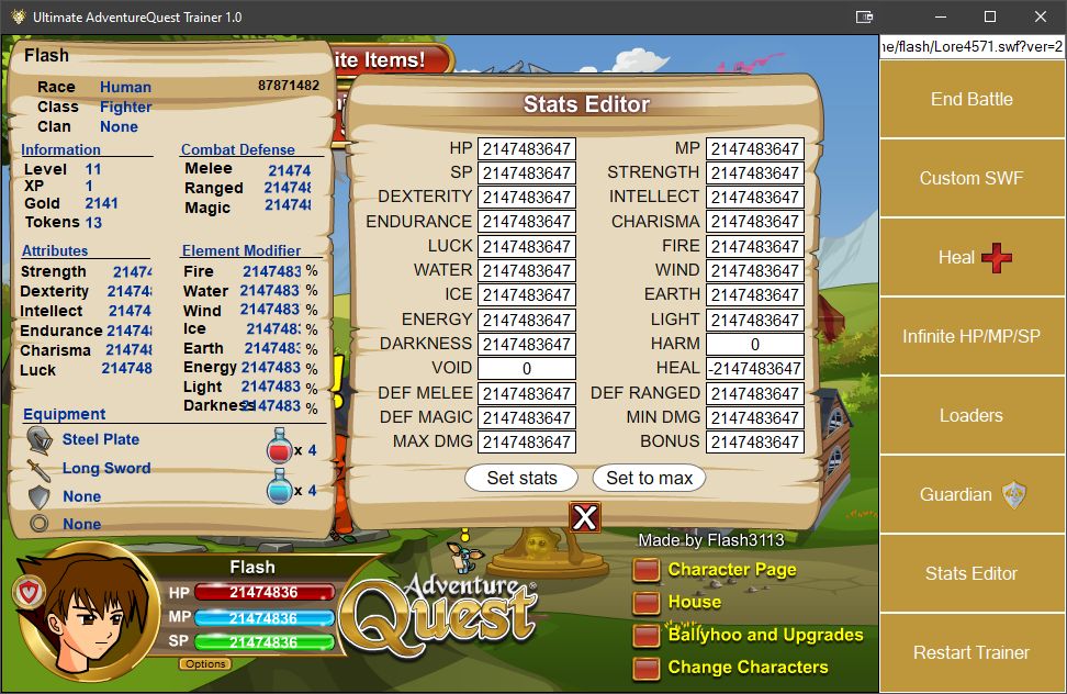 [Release] Ultimate AdventureQuest Trainer 1.0 - MPGH - MultiPlayer Game ...