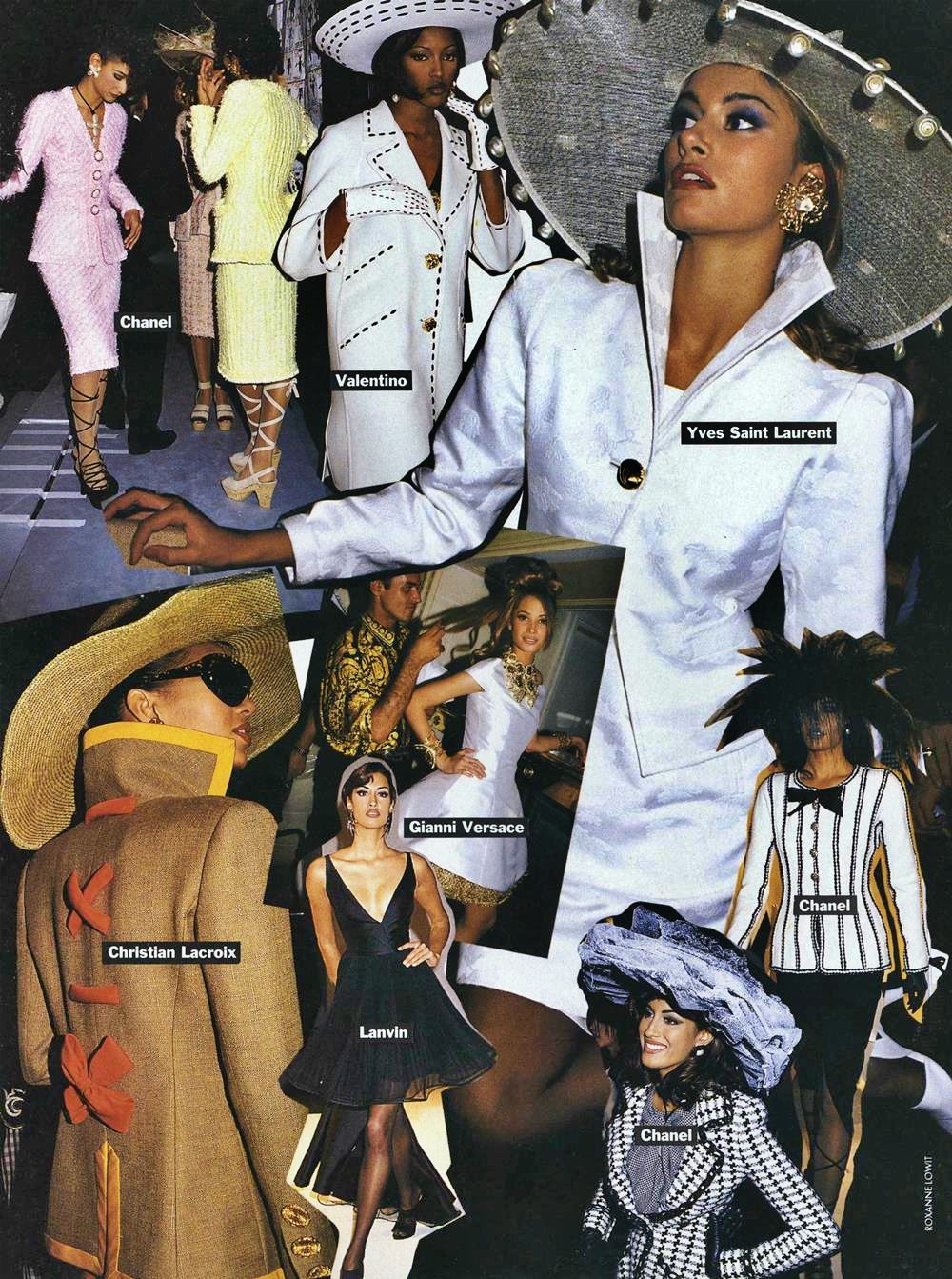 "Paris Couture" Vogue US April 1992 | Lipstick Alley