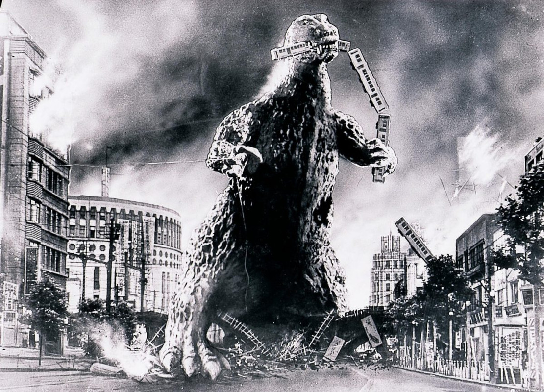 Godzilla Destroying Tokyo 1200x865 — Postimages