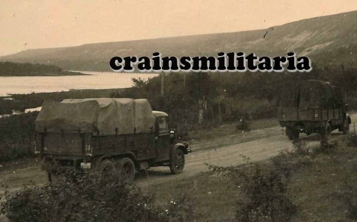 Praga RV of 11 Pz Div on a road near Dnestr Ukraine 1941 — Postimages