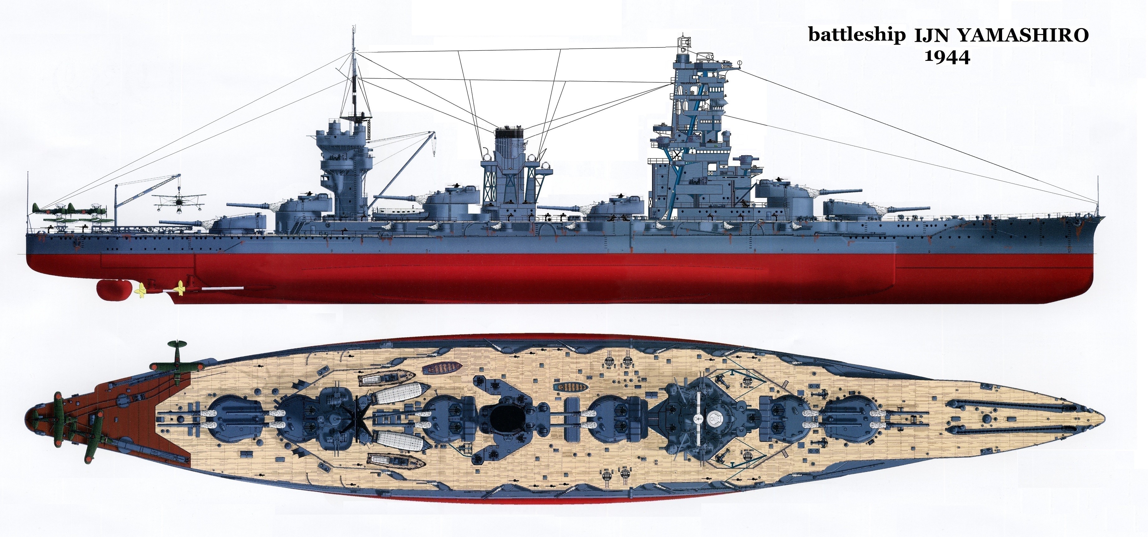 IJN Yamashiro Fusō class battleship — Postimages