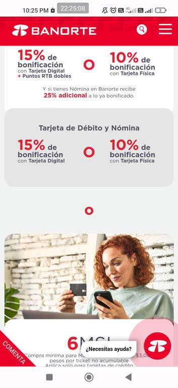 Banorte: Días de compras miércoles y viernes del 21sep al 21oct