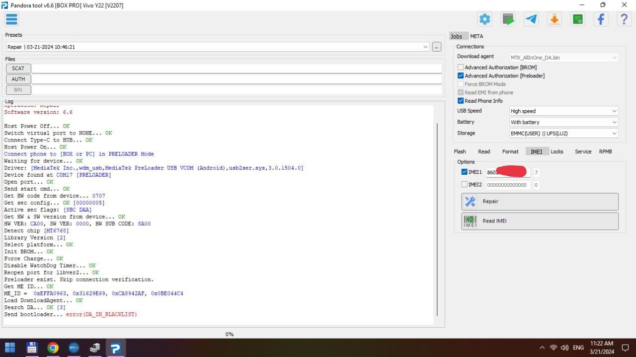 Vivo Y22 V2207 Secerity 2024 Imei Repair? [Answered] - GSM-Forum